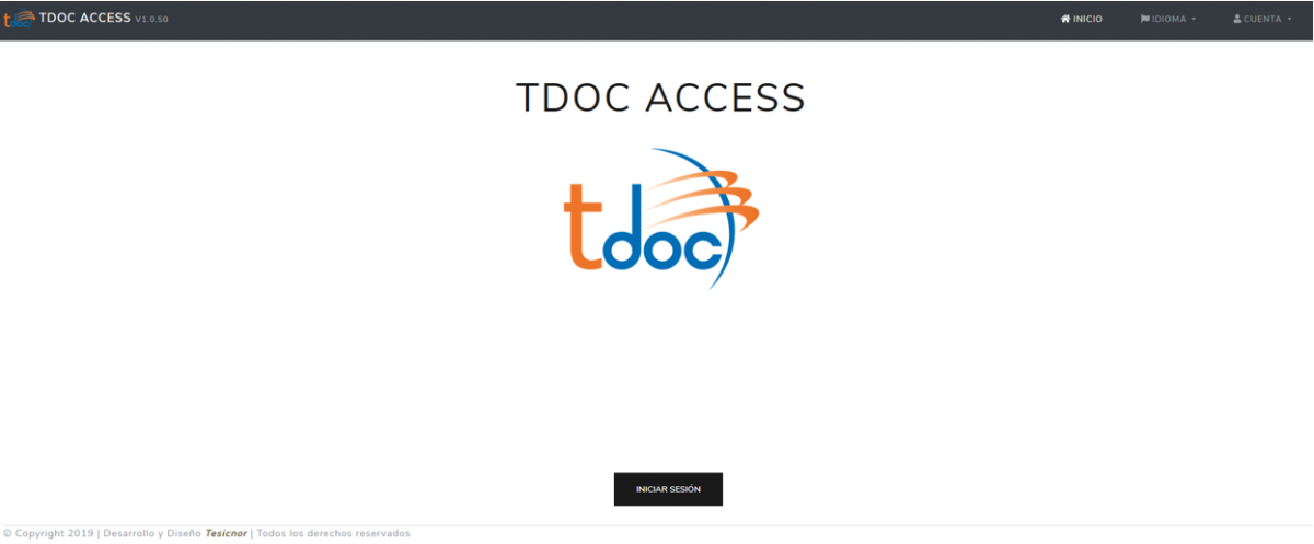Web access – tdoc Centro de Ayuda